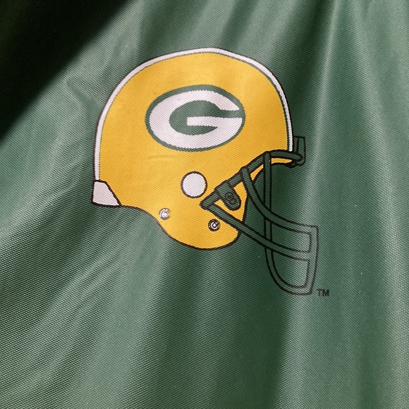NFL | Jackets & Coats | Vintage 993 Green Bay Packers Rain Jacket ...